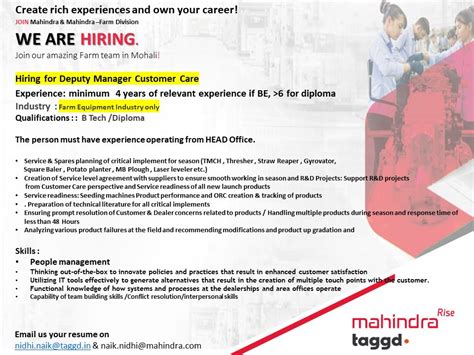 Nidhi Naik On Linkedin Hiringimmediately Mahindraandmahindra