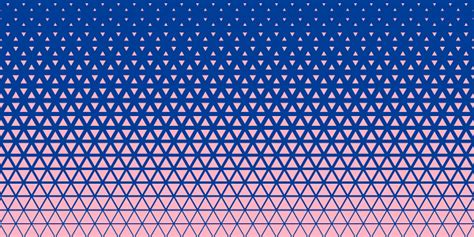 핑크 블루 하프톤 삼각형 패턴 추상 기하학적 그라데이션 배경입니다 벡터 그림입니다 0명에 대한 스톡 벡터 아트 및 기타 이미지 0명 그라데이션 그래픽 프린트 Istock