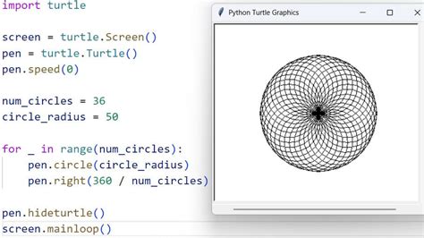 Nested Loops With Python Turtle