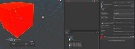 Wireframe Shows Up In Wrong Position With Standard Shader Issue Microsoft