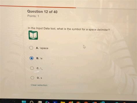 Question 12 Of 40 Points 1 In The Input Data StudyX