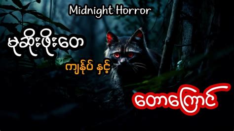 မုဆိုးဖိုးတေ ကျန်ုပ် နှင့် တောကြောင် အစအဆုံး Youtube