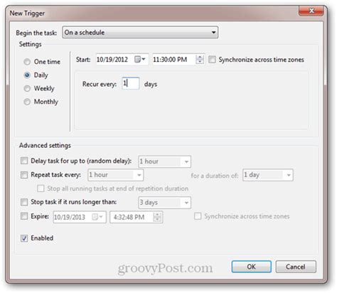 how to schedule windows to schedule it to wake up and goto sleep