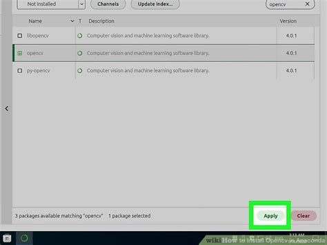How To Install OpenCV In Anaconda