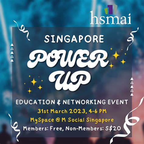 Education And Networking Singapore Hsmai Global