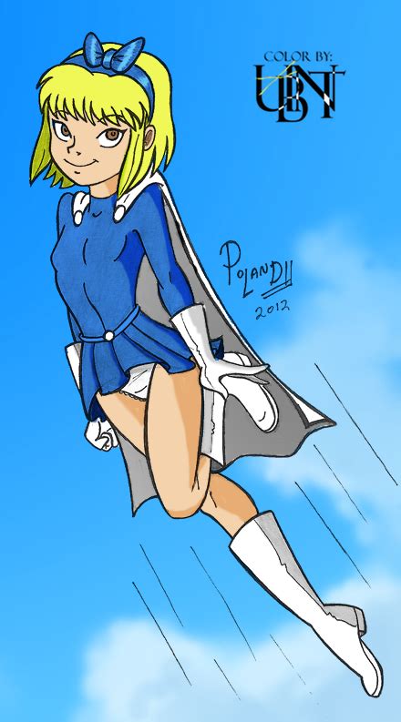 Rule 34 Blonde Hair Boots Captain Galaxia Dress Gloves Panties Poland