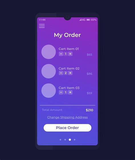 Download Place Order Mobile App Ui Design For Free App Ui Design Mobile App Ui Mobile App