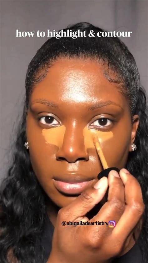 How To Highlight And Contour Dark Skin Makeup Makeup Tutorial Natural