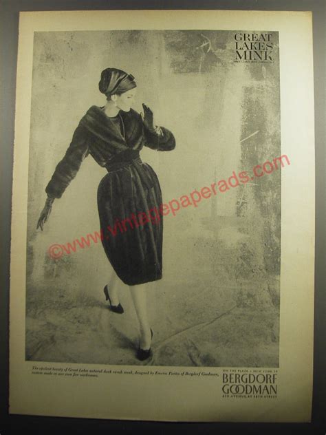 1980 Emba Mink Ad Mink Coat By Michael Forrest Dn0022