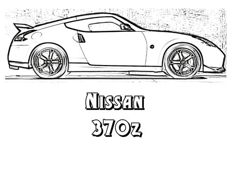 Gtr Coloring Pages Downloadable