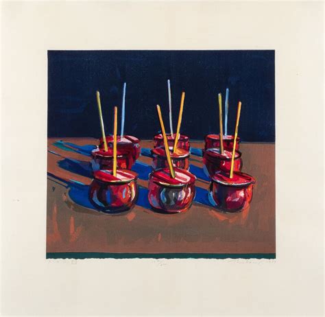 Wayne Thiebaud Candy Apples From Candy 1987 Artsy