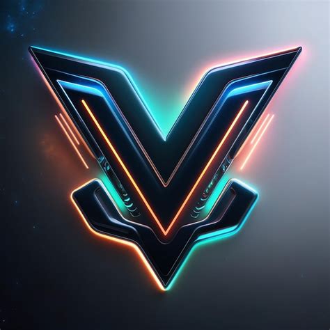 Dynamic Vs Logo Designs Premium Ai Generated Image