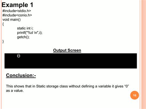 Storage Classes In C Pptx