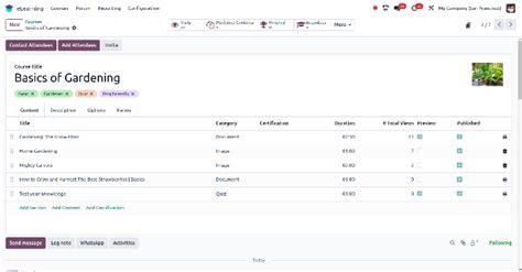 Odoo Learning Management Software Odoo Lms Devintellecs
