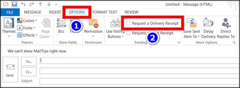Guide To Tracking Emails On Outlook Using Read Receipts