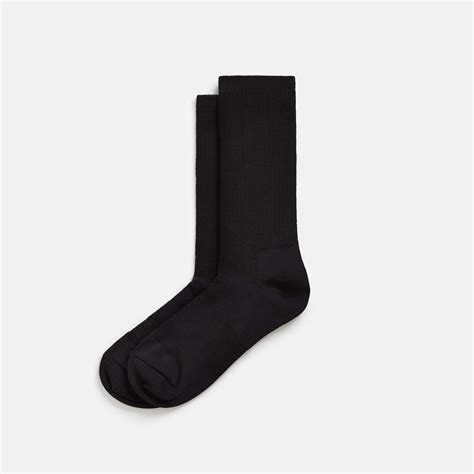 Merino Wool Socks Black Woolandprince