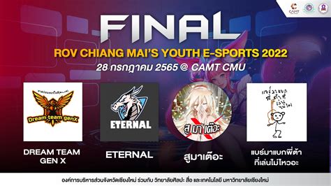 Cmu Esports มาแล้วครับ กับโฉมหน้า 4 ทีม