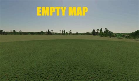 FS Empty Map for build you farm v Maps Mod für Farming Simulator