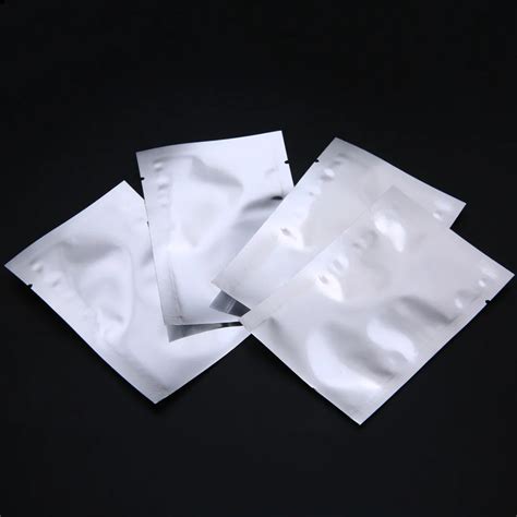 Новинка 100 шт непрозрачные Серебристые алюминиевые пакеты мульти ...