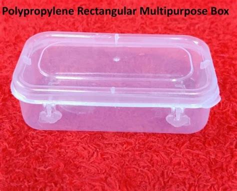 Polypropylene Rectangular Multipurpose Box 250 Ml At Best Price In Ahmedabad