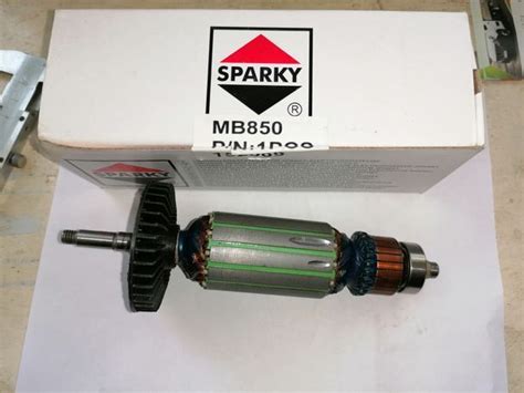 Sparky Якорь для болгарки спарки 125; Lобщ. 156, диаметр вала 7мм: 350 ...