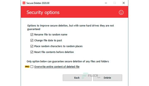 Secure Delete Professional 2025 V212 Free Download Filecr
