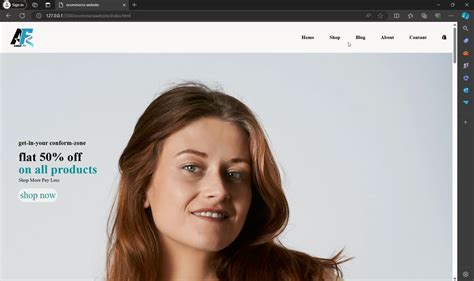 Designing A Dynamic Shopping Website Using Html Css And Javascript Ishan Bagra Posted On The