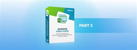 How To Create A Database From Excel Part 3 Embed Application On Any Site Caspio