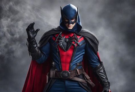 Premium Photo Fantasy Elf Version Of Spiderman