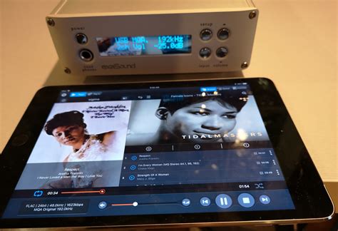 Streaming TIDAL Masters MQA To ExaSound Streamers ExaSound Audio Design