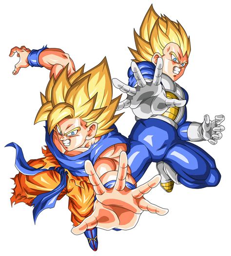 Goku Vs Vegeta V Render Bucchigiri Match By Maxiuchiha On The Best Porn Website