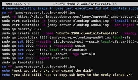 Wrote A Script To Pull The Latest Ubuntu Cloud Init Image And Turn It Into A Proxmox Template