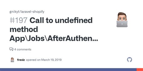 call to undefined method app jobs afterauthenticatejob dispatch after update from 3 x to 6