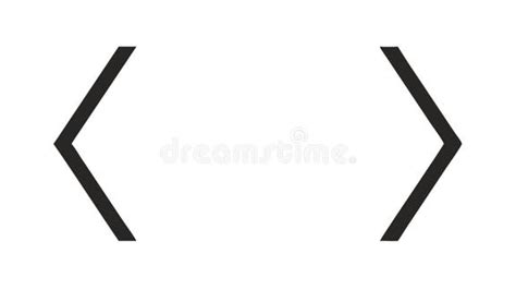 Brackets Symbols Icon Vector Graphic Illustration Code Syntax Graphic