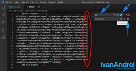 Eliminar saltos de línea en Visual Studio Code Iván Andréi