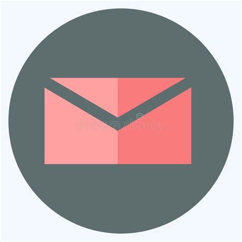 Icon Mail Suitable For Mobile Apps Symbol Flat Style Simple Design Editable Design Template