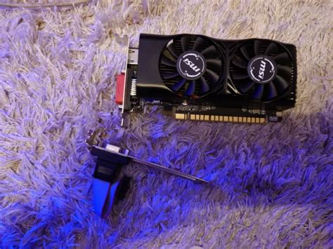 Msi Gtx 750 Ti Graphics Card 2gb Gddr5 Low Profile Single Slot Gpu £70 00 Picclick Uk