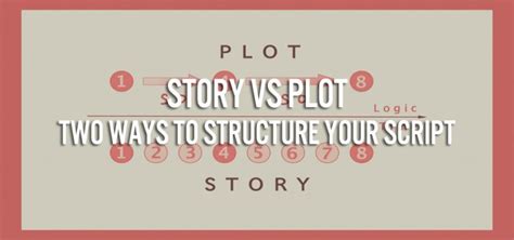 Story Vs Plot Two Ways To Structure Your Script