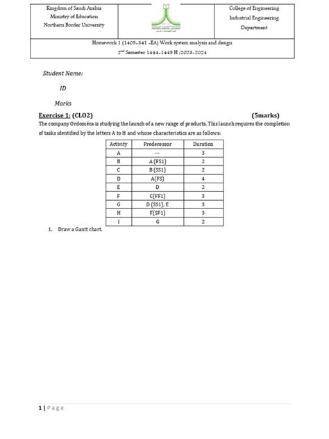Hw 1 1405 341 2nd Semester Pdf Engineering Applied Mathematics