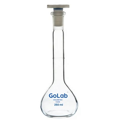 Golab Borosilicate Glass Volumetric Flask 250 Ml At Rs 80 Measuring Flask In Ambala Id