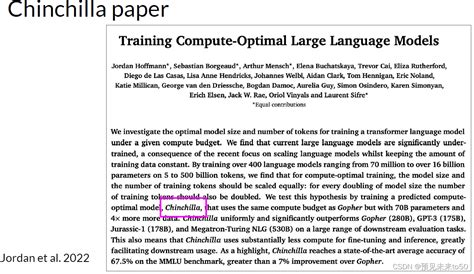 大语言模型生成式ai学习笔记——1 24llm预训练和缩放法则—— 缩放法则和计算优化模型大模型缩放定律 Csdn博客