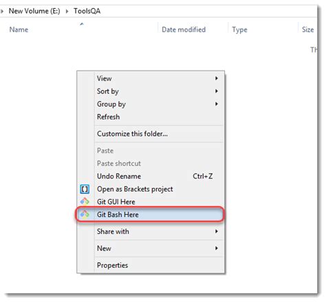 Most Common Directory Commands On Git Bash Shell