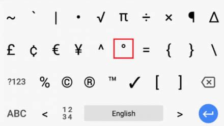 How To Type Degree Symbol On Different Devices