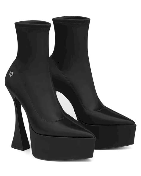 Naked Wolfe Tacones Altos De Suela Gruesa Creativos Y De Moda