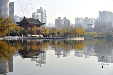 西安興慶宮公園之初冬 每日頭條