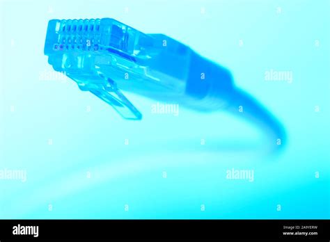 Ethernet Cable Lan Internet Wire Data Connection Networking And Communication Stock Photo Alamy