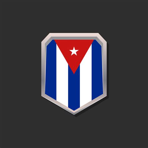 Illustration Of Cuba Flag Template 13257245 Vector Art At Vecteezy