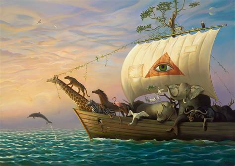 Migration Vladimir Kush Kush Fine Art