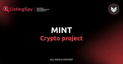 Mint Crypto Project Mint Token Listings Events Analysis Listingspy