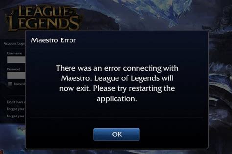 how to fix the league of legends maestro error guide 2022